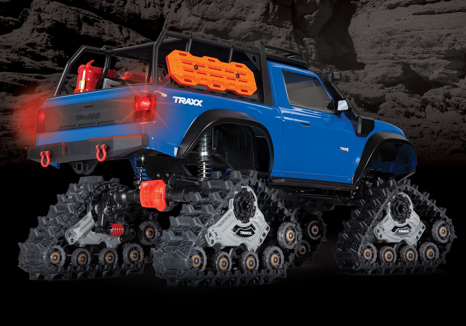 Traxxas: TRX-4 All-Terrain TRAXX Crawler RTR Blue - ReDrift lielākais ...