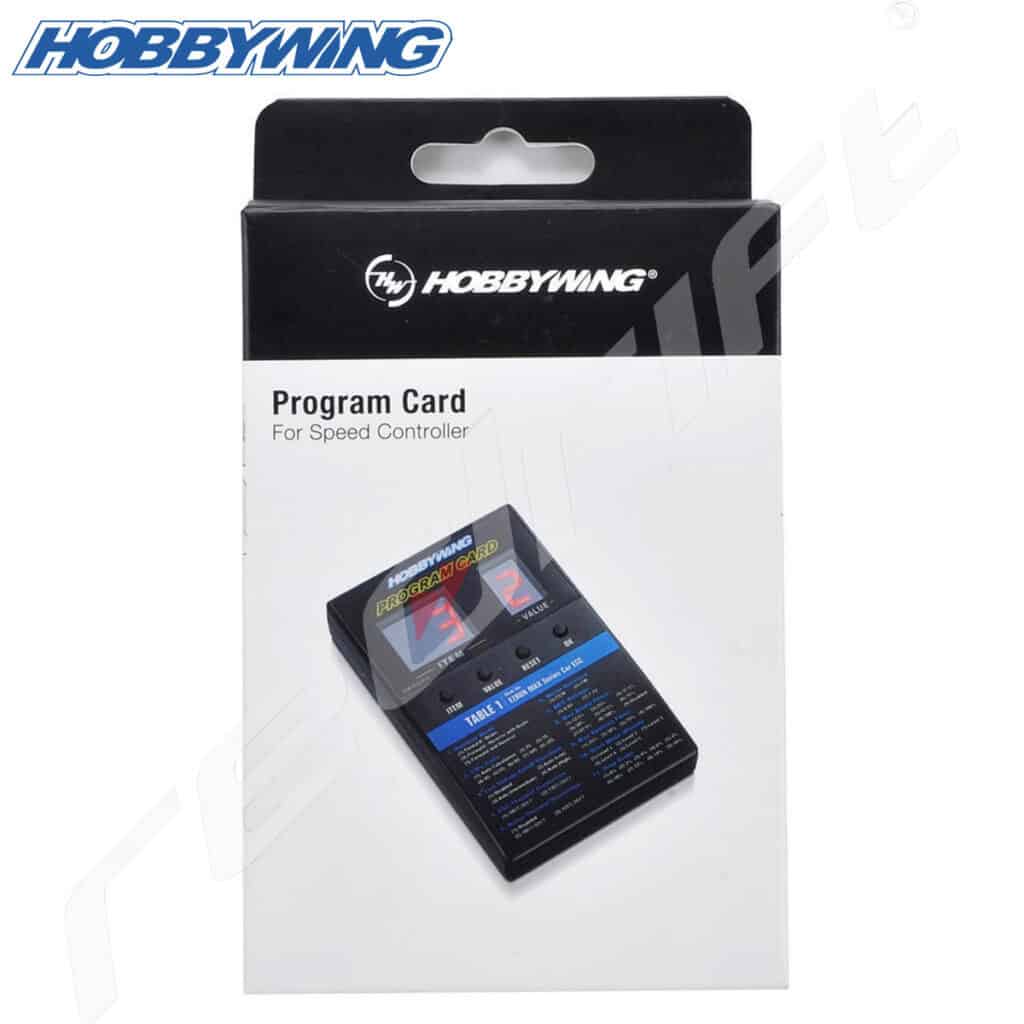 Hobbywing: Program Card for ESC – ReDrift lielākais radio vadāmo modeļu ...