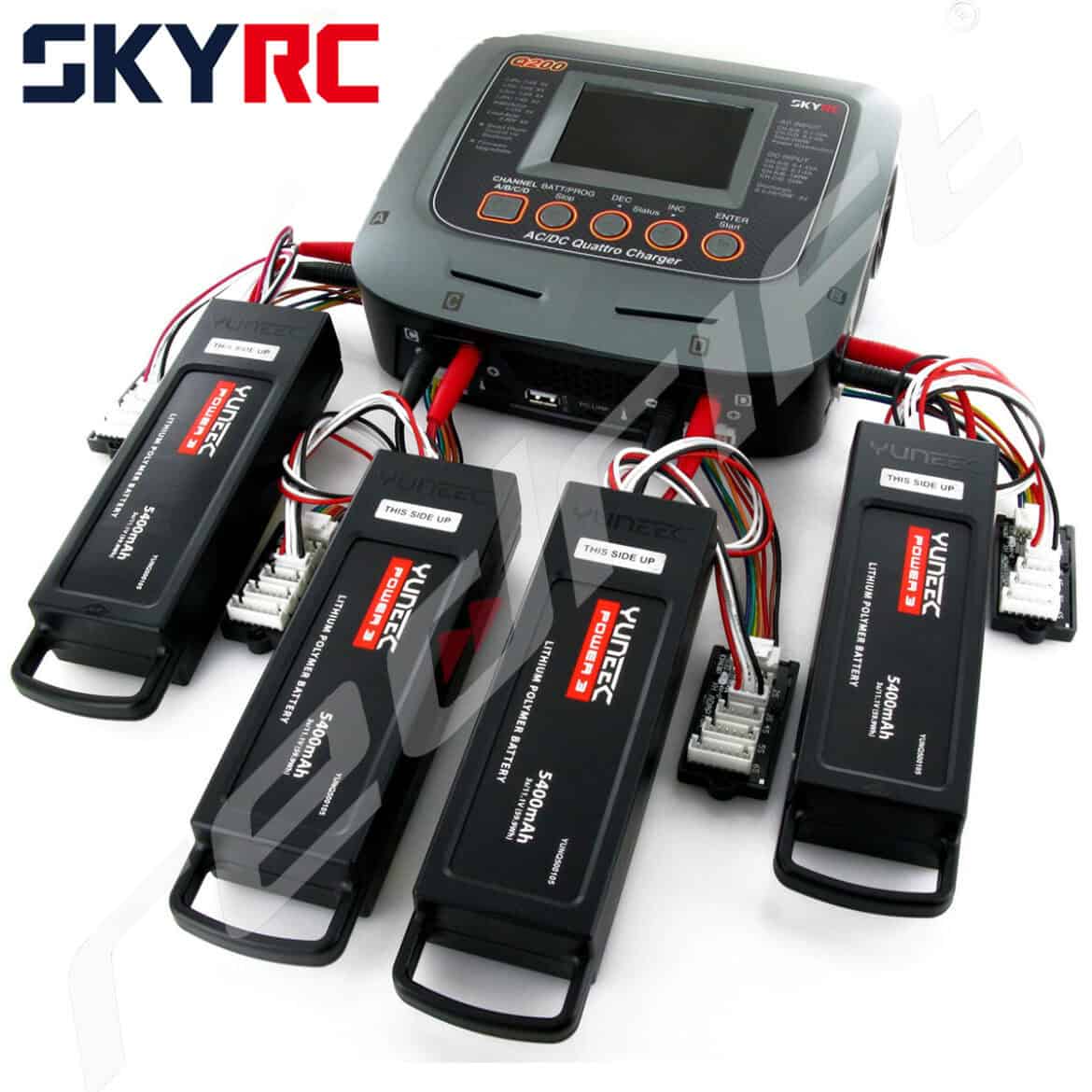 SkyRC: Q200 Quad-Charger 240VAC/12VDC – REDRIFT lielākais radio vadāmo ...