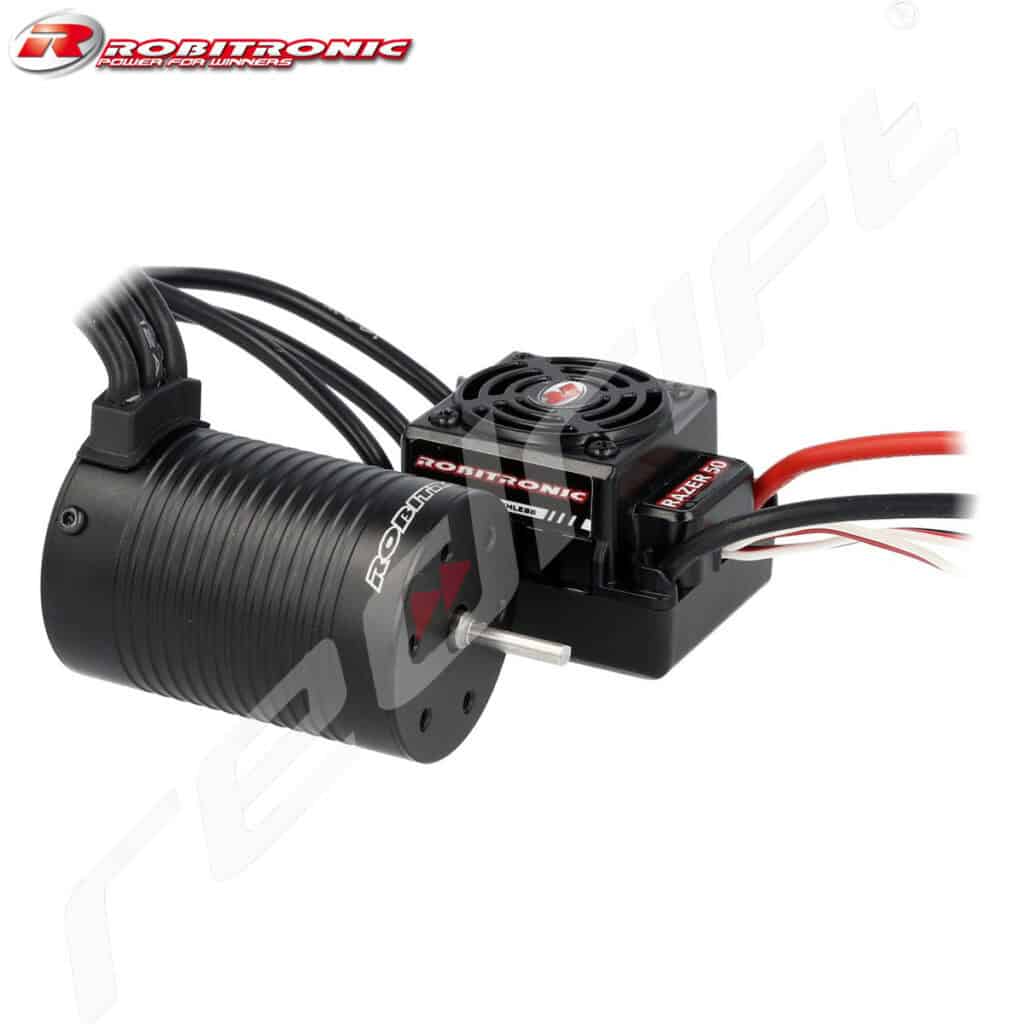 Robitronic: Razer ten Brushless Combo 60A 3652 4000kV - ReDrift ...